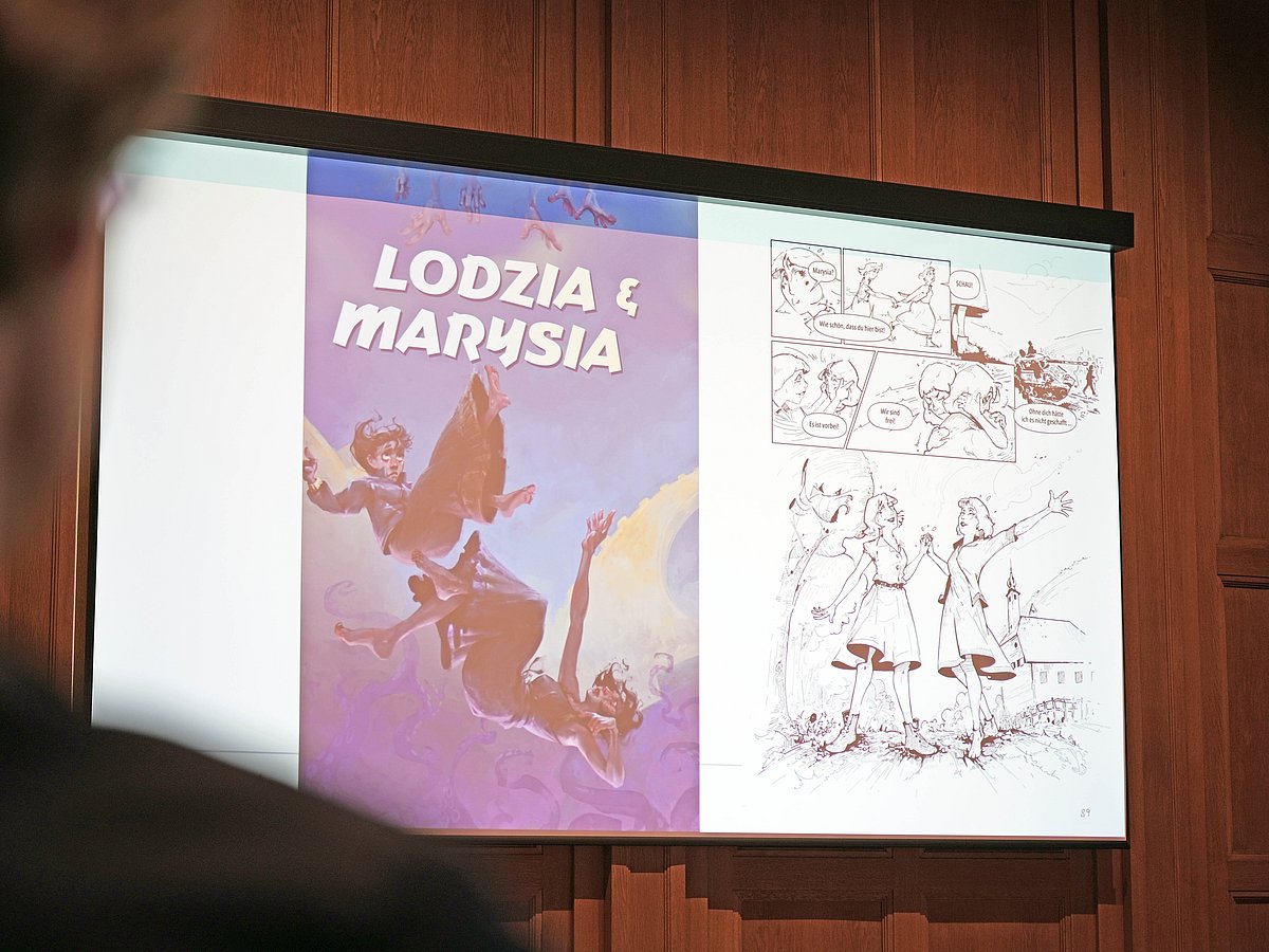 „Lodzia und Marysia“ – Graphic Novel zu Leokadia Justman | Land Tirol