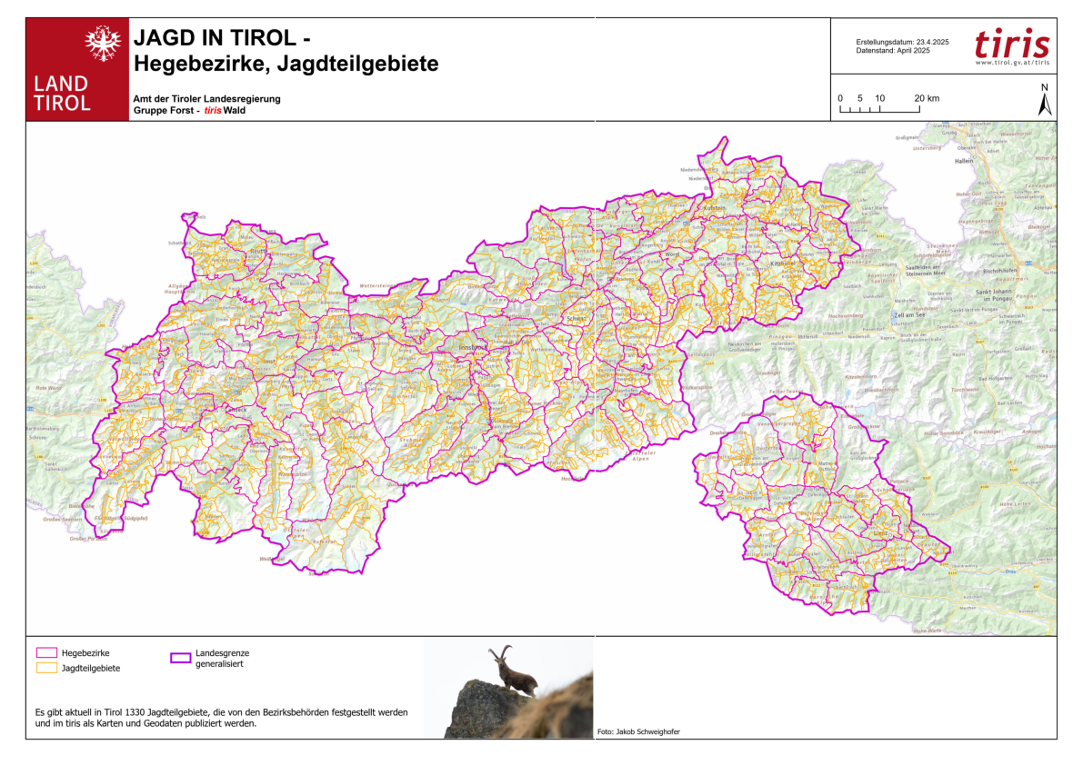 tiris Kartengalerie | Land Tirol