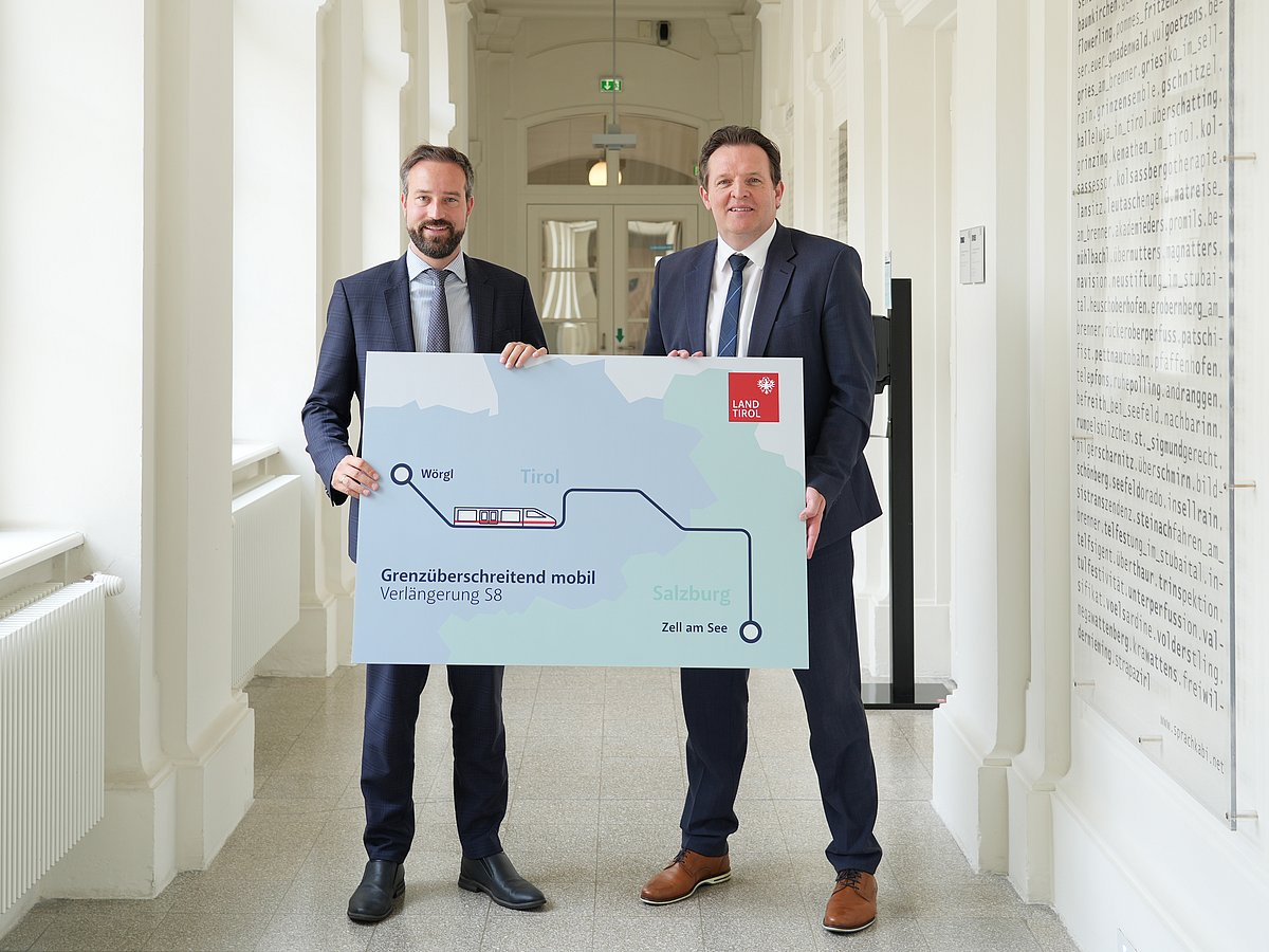 Täglich 38 neue Verbindungen zwischen Tirol und Salzburg | Land Tirol