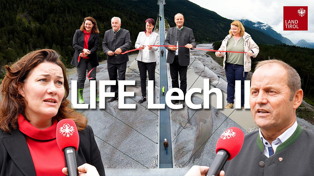 LIFE-Projekt „Dynamic River System Lech“ | Land Tirol