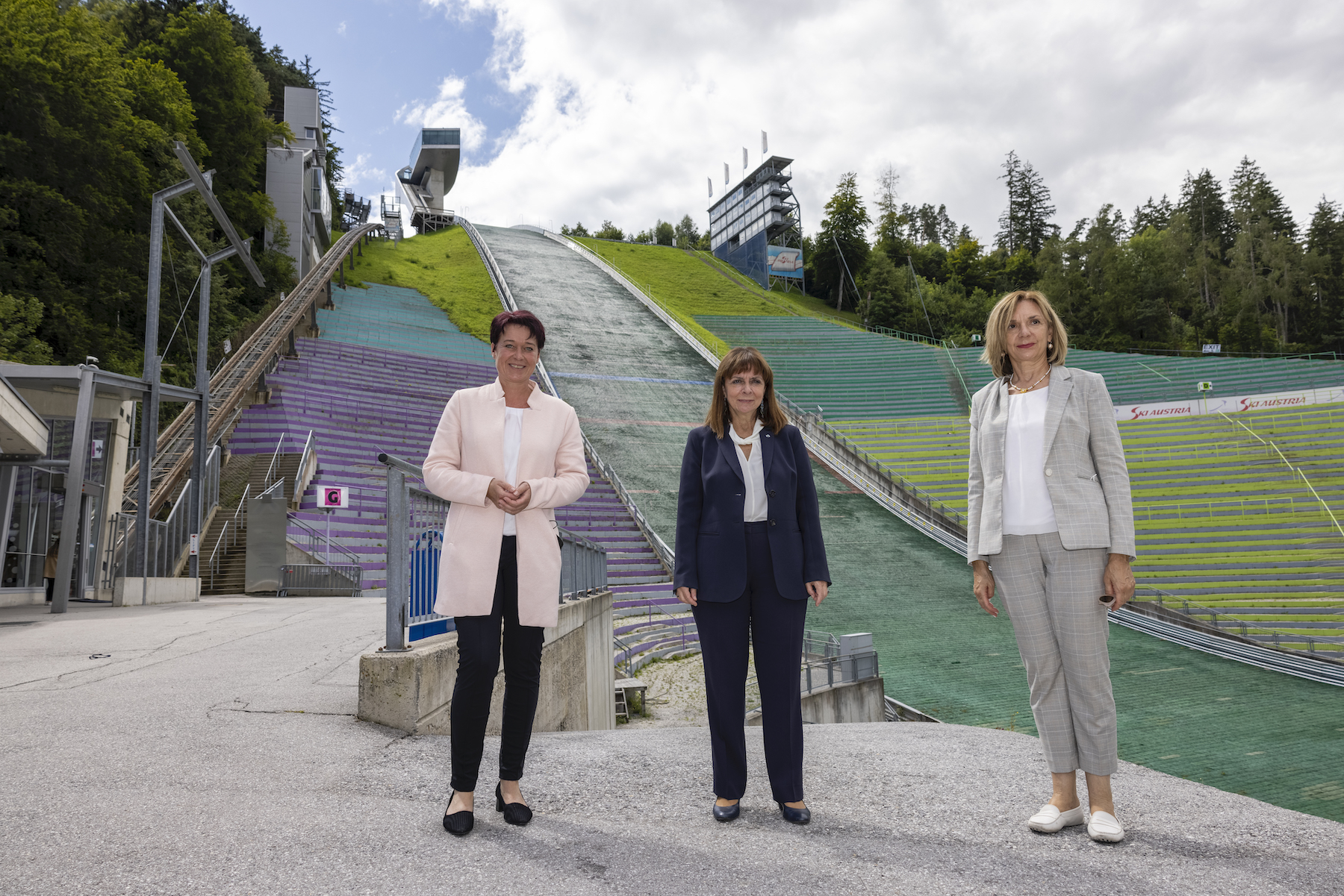 LTPin Ledl-Rossmann empfing griechische Staatspräsidentin | Land Tirol