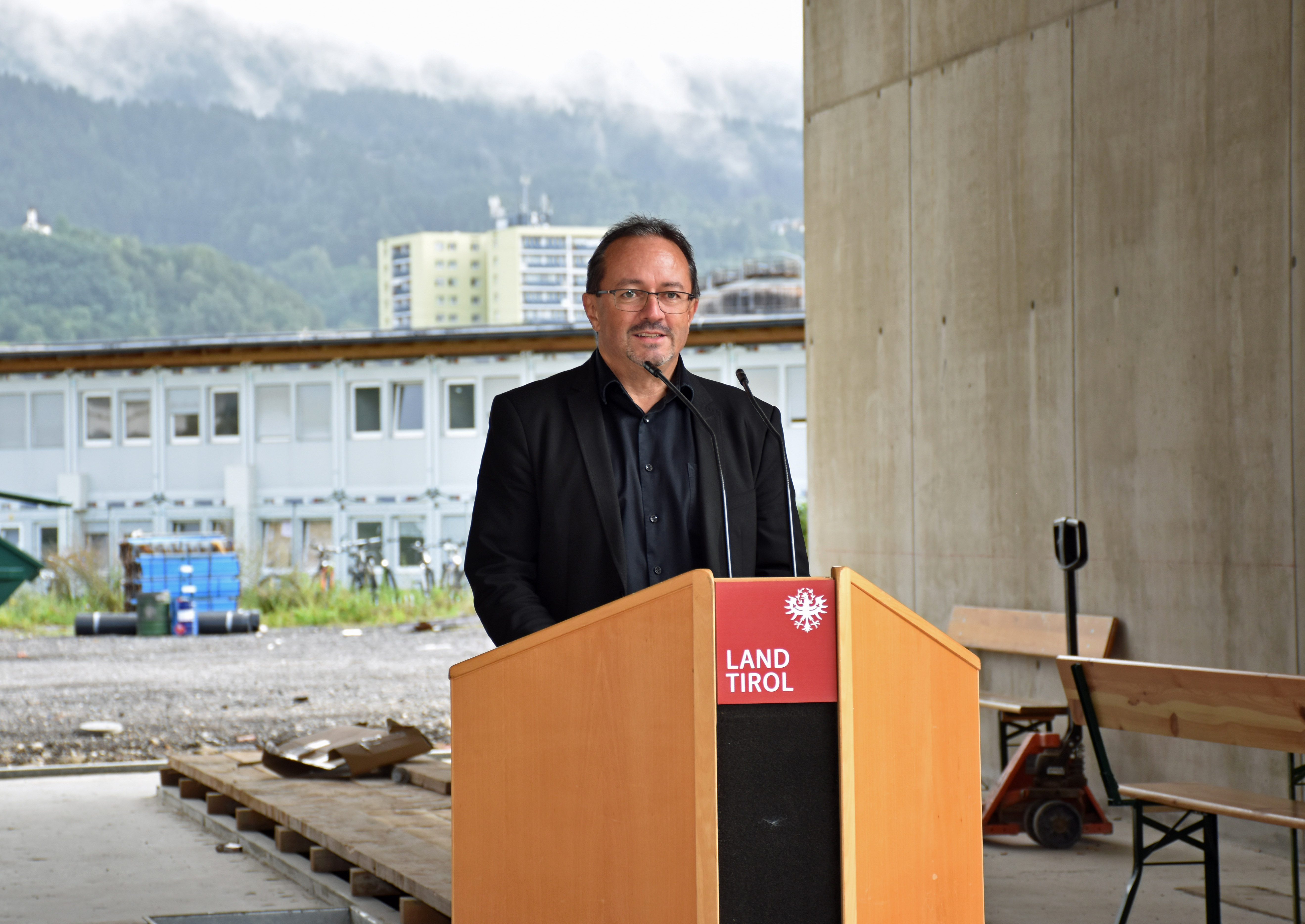 LR Tratter: „Zentrum für Infrastruktur des Landes Tirol nimmt Gestalt ...