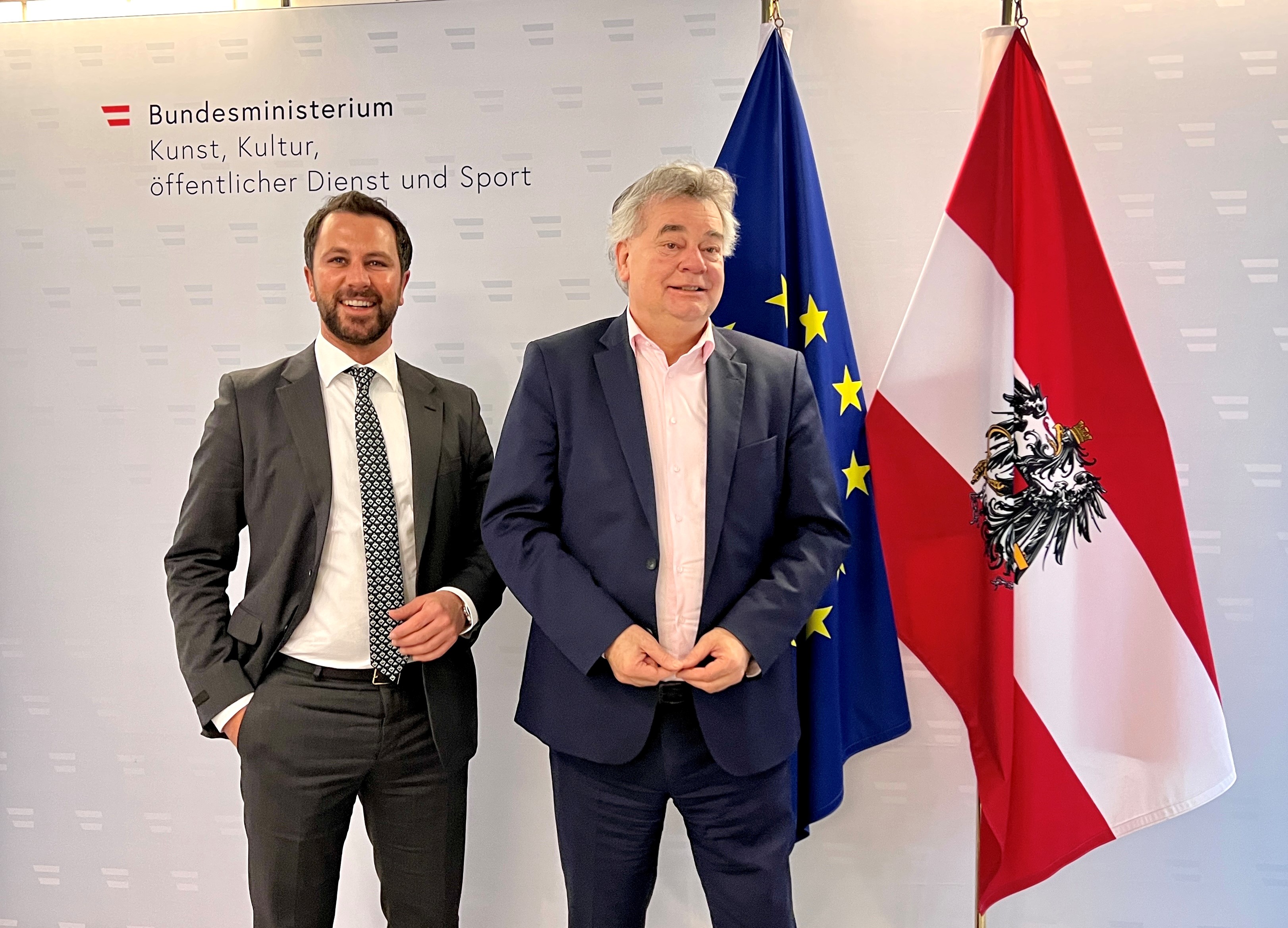 LHStv Dornauer absolvierte Antrittsbesuch bei Vizekanzler und ...