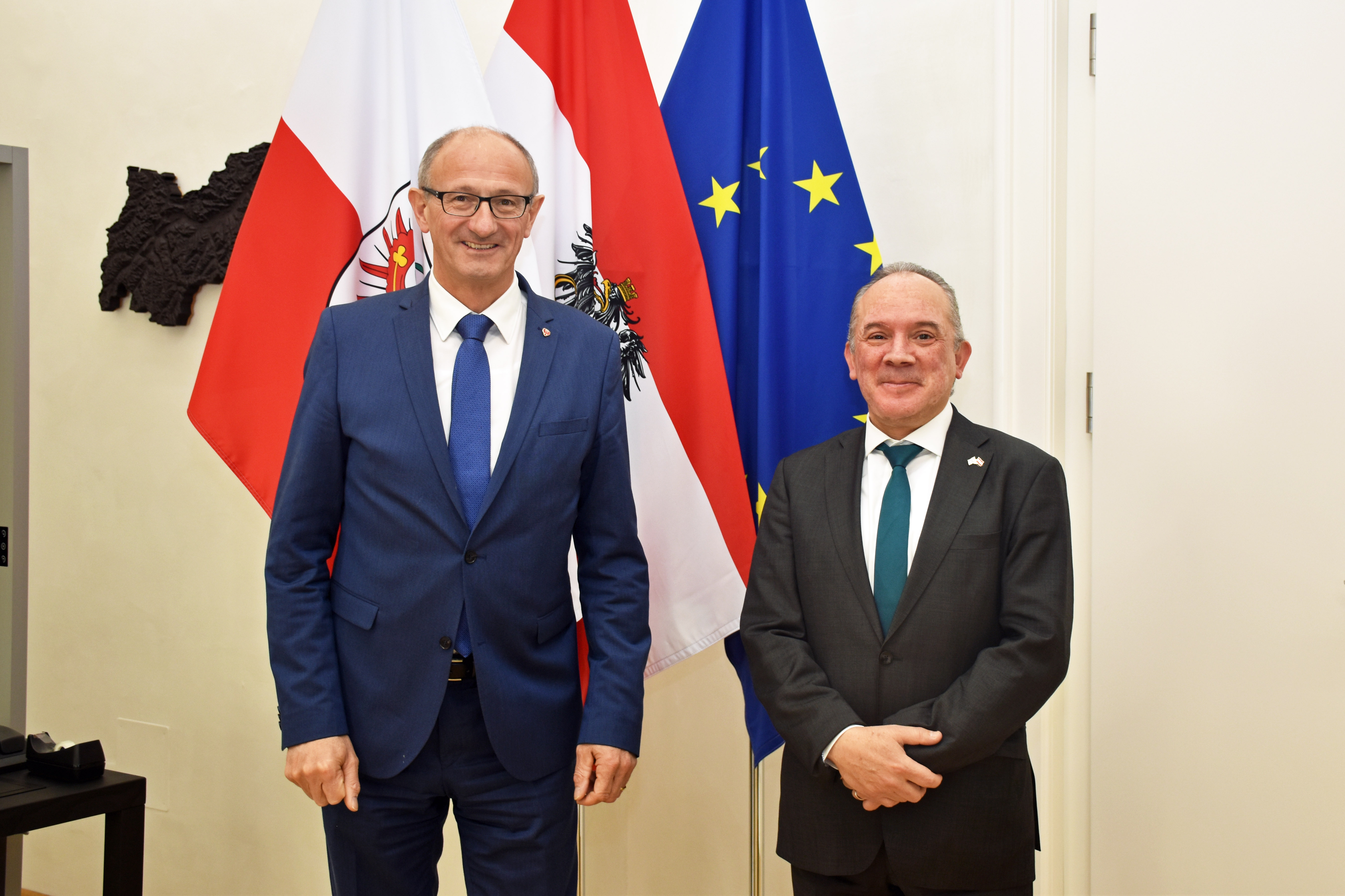 LH Mattle begrüßte israelischen Botschafter Rodgold | Land Tirol