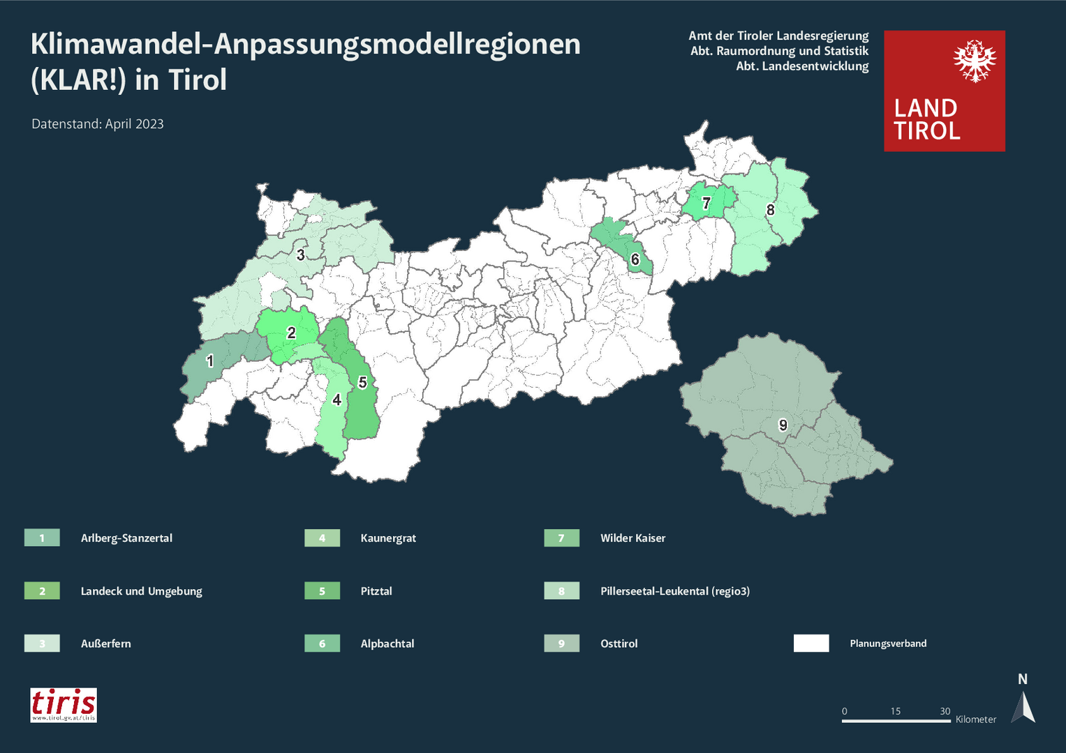Tiroler Regionen passen sich vorausschauend an Klimafolgen an | Land Tirol
