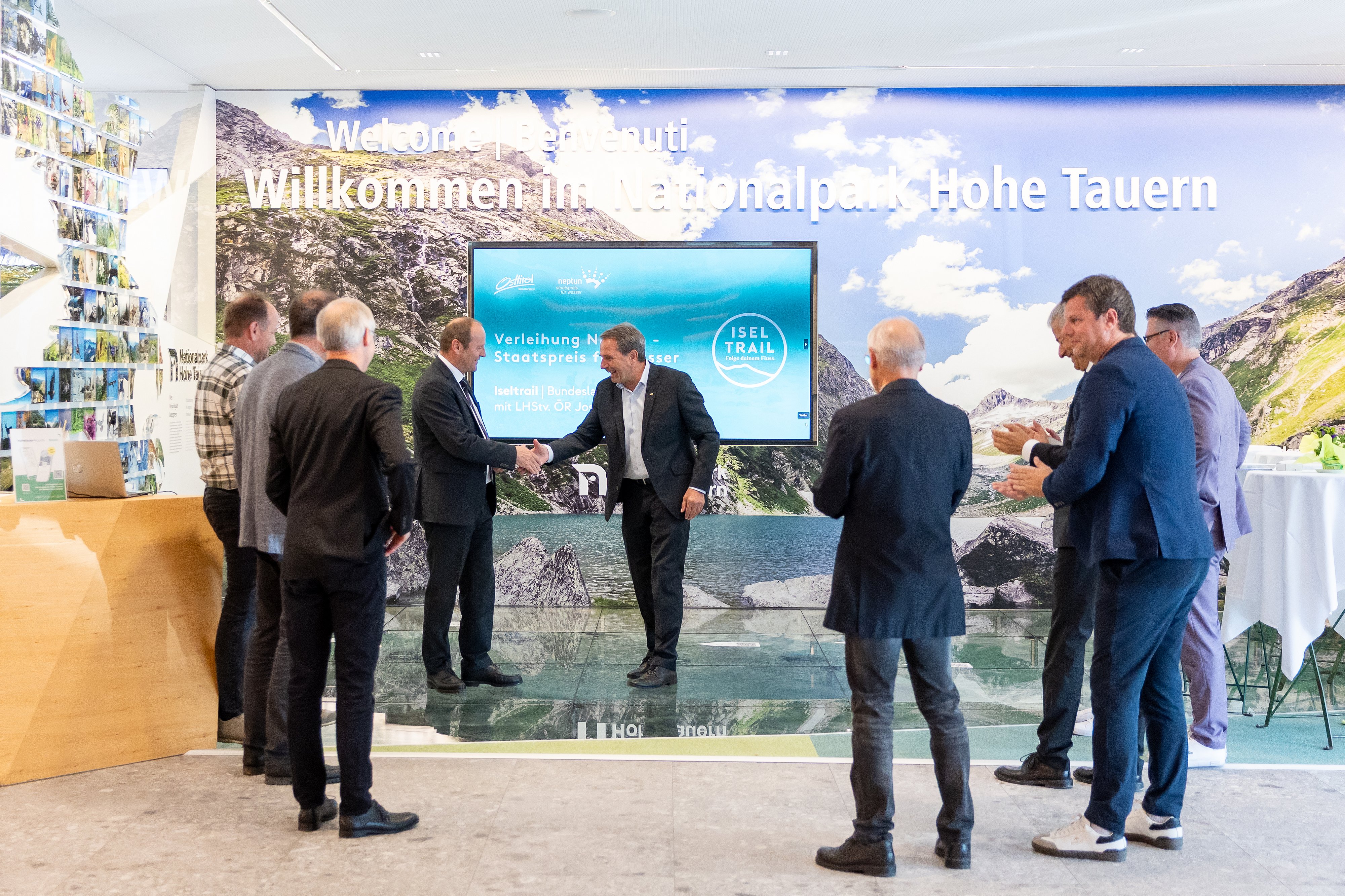 Neptun Staatspreis für Wasser: Iseltrail holt sich Landessieg | Land Tirol