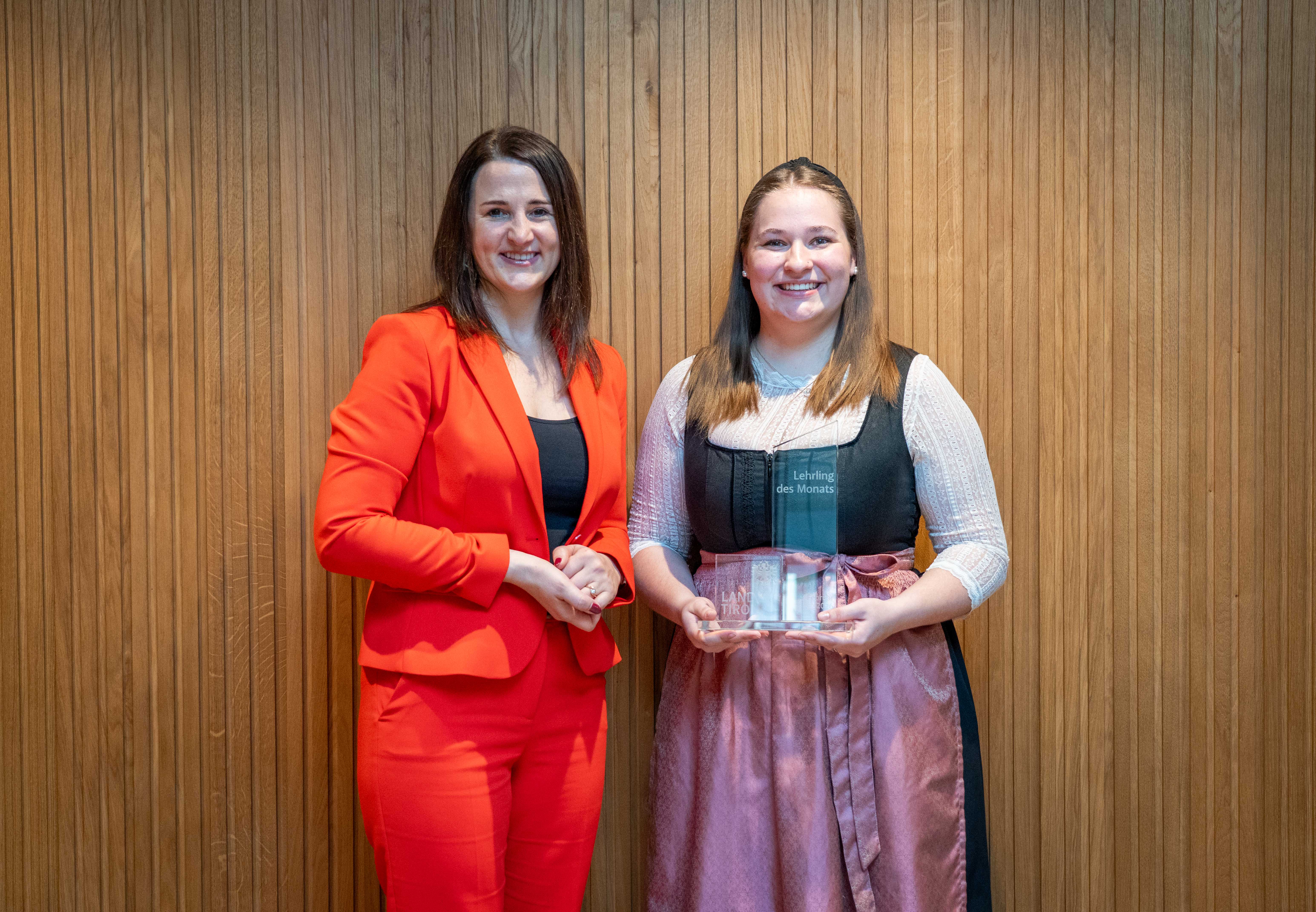 Anna Degasperi ist „Lehrling des Monats Februar 2026“ | Land Tirol
